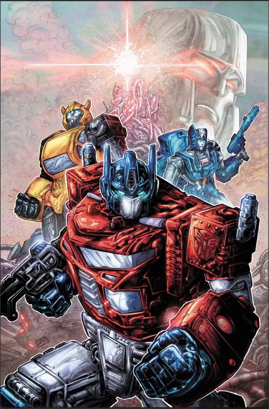 'Year One' Style Transformers Relaunch Visits Cybertron Before the War ...