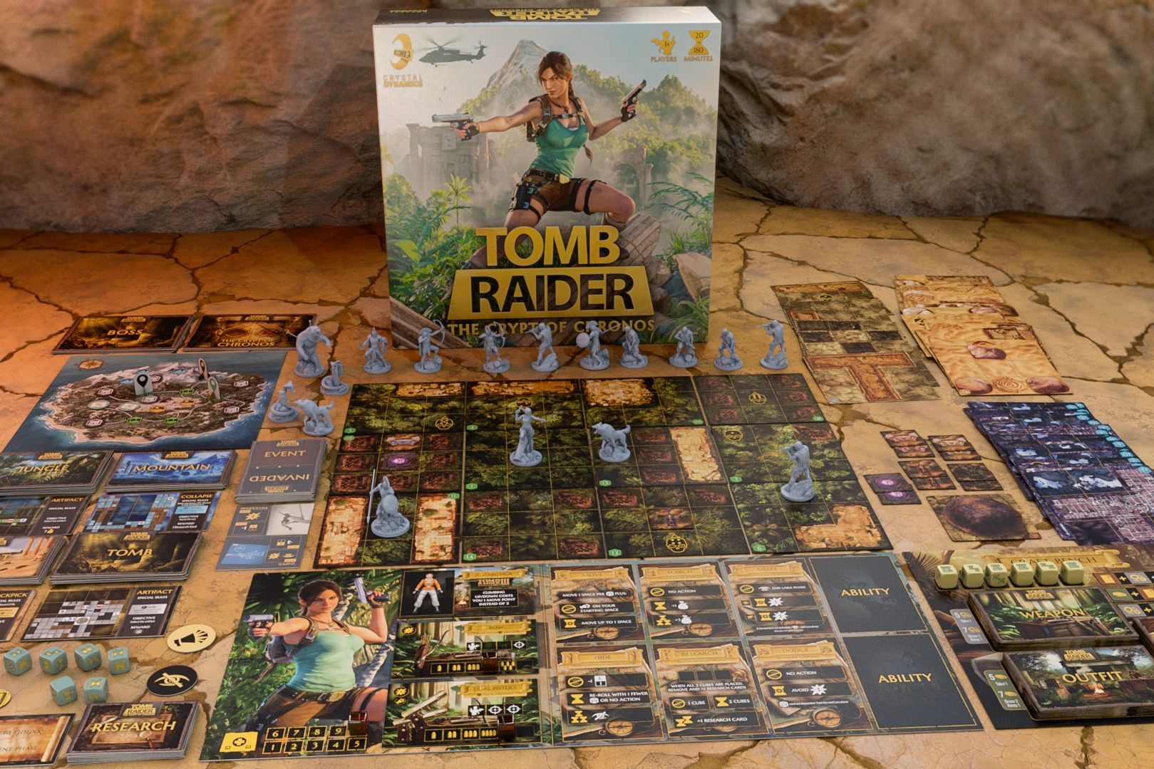 The Tomb Raider board game will let you shoot dogs while sitting around ...