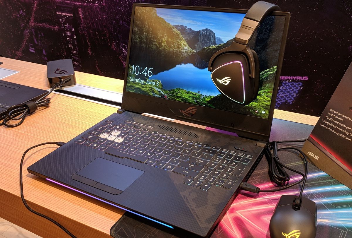 Asus' new ROG Strix laptops deliver a thinner bezel, 144Hz IPS screen ...