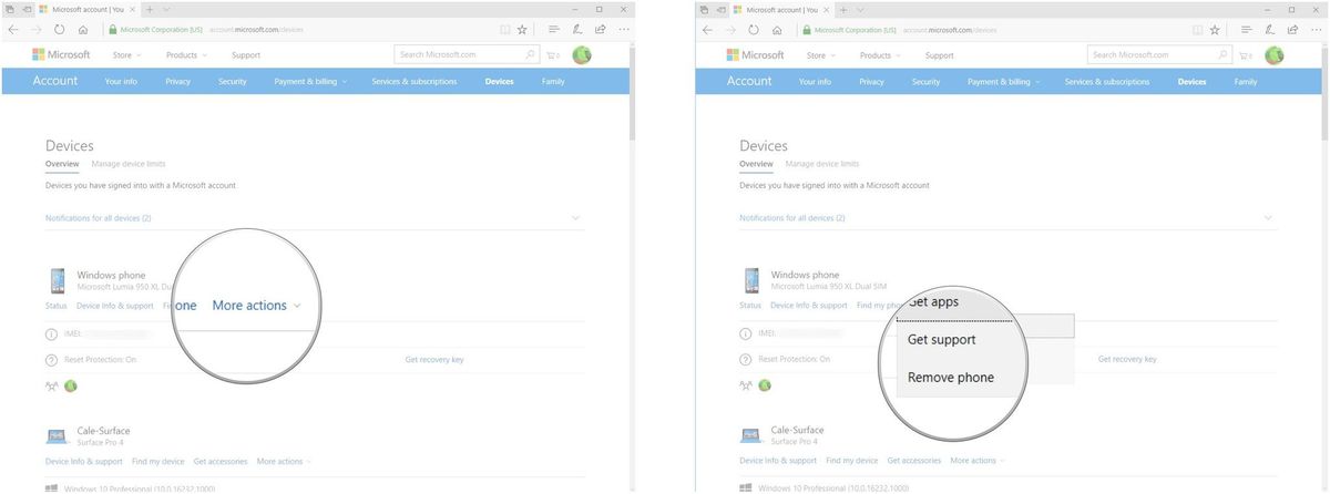 How to enable and disable Reset Protection on Windows 10 Mobile ...
