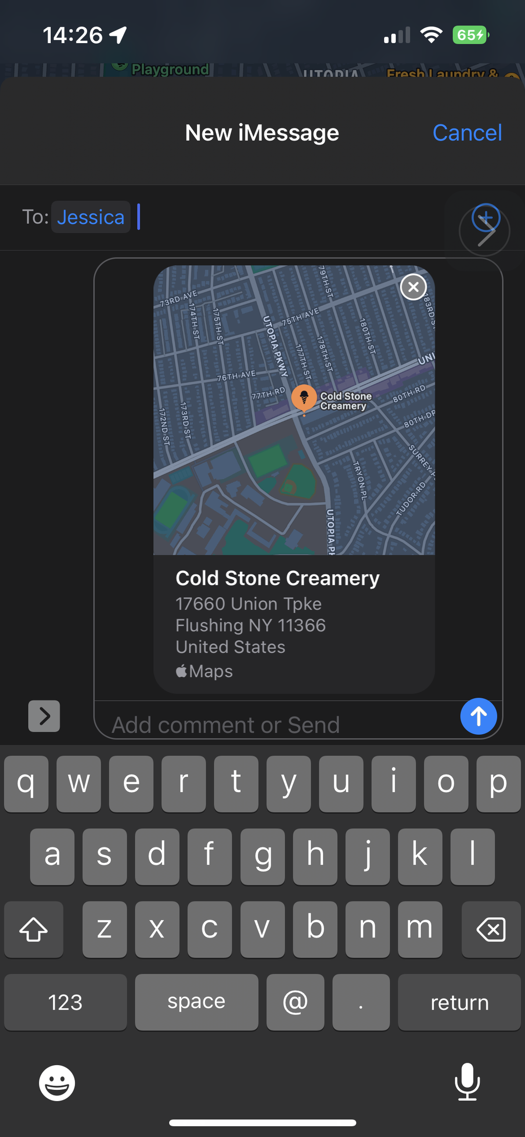 How to send a pin on iPhone | Laptop Mag