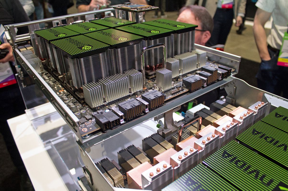 Inside The World's Largest GPU: Nvidia Details NVSwitch | Tom's Hardware