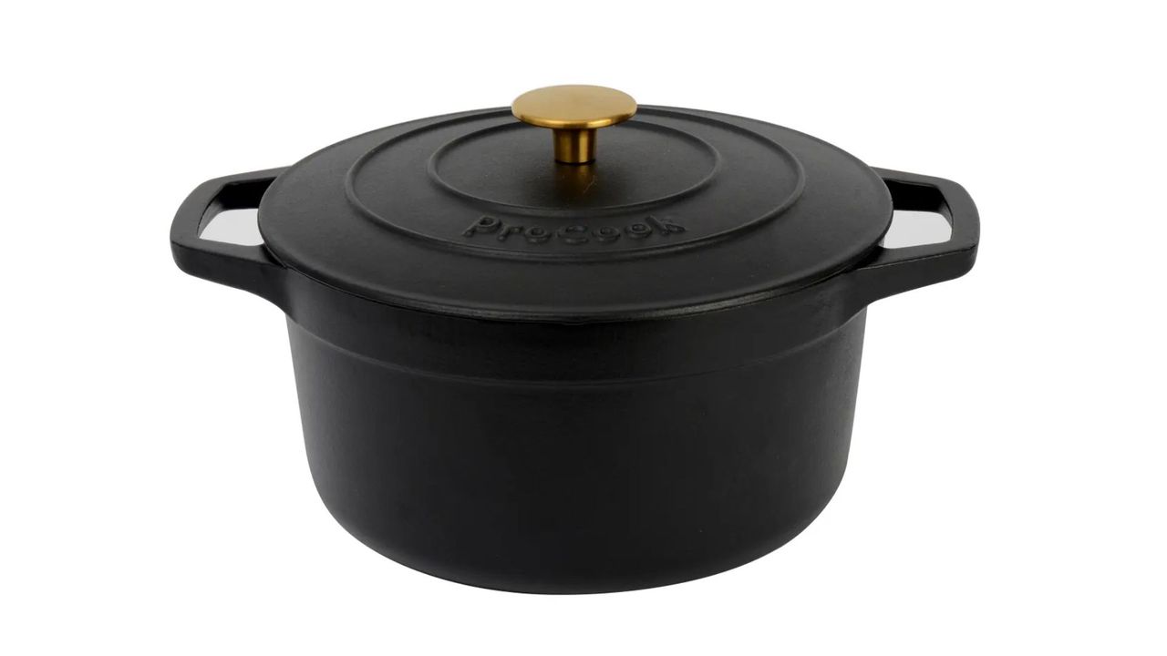 ProCook Cast Iron Casserole Dish review: budget-friendly luxury | Woman ...