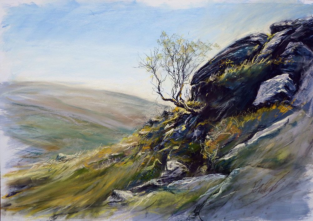 How to add texture to your pastels with primers | Creative Bloq