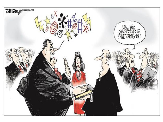 Political cartoon Chris Christie | The Week