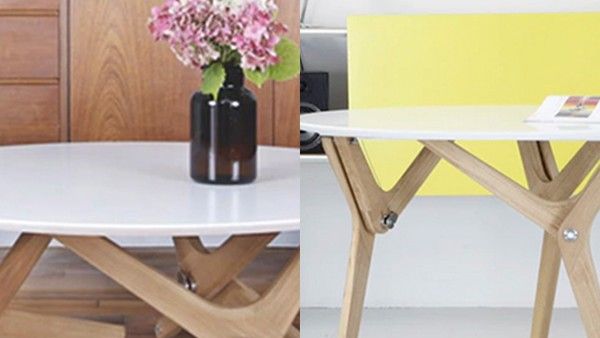 Watch this coffee table transform into a dining table in a second ...
