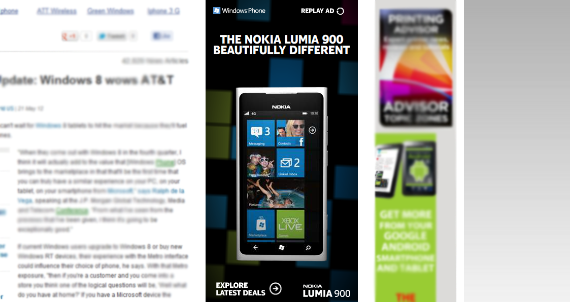 Nokia responds to odd Lumia 900 ad and denies it means anything ...