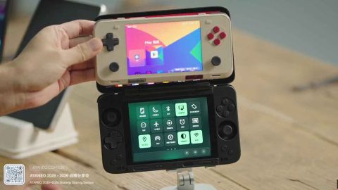 The AYANEO Pocket DS is the world's first dual-screen Android handheld ...