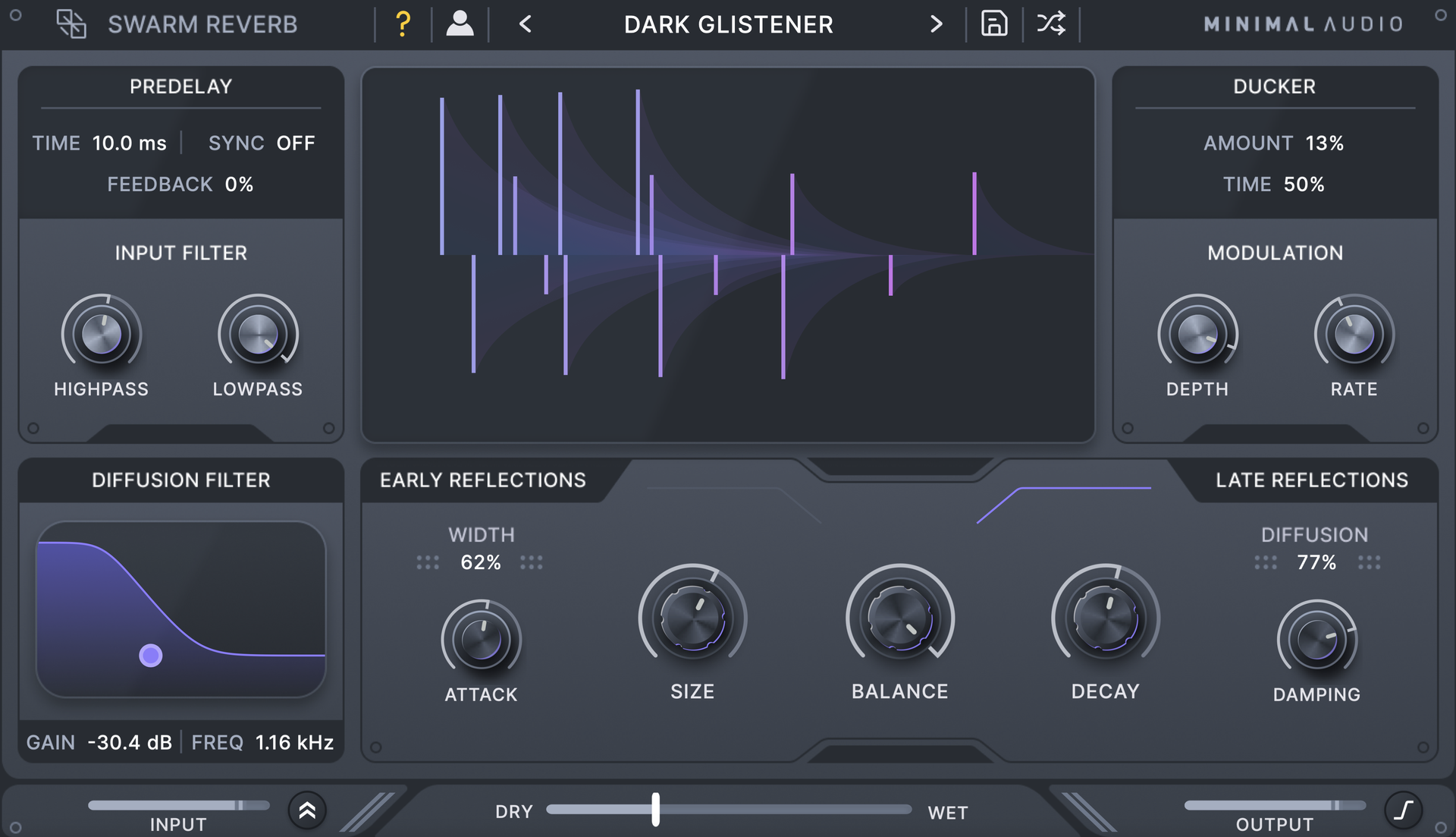 Minimal Audio's Swarm Reverb is a dual-stage reverb plugin that can do ...