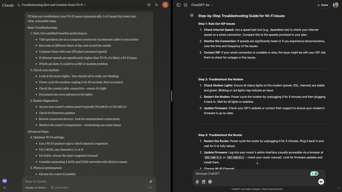 I put ChatGPT vs Claude to the test with 7 prompts — here's the winner ...