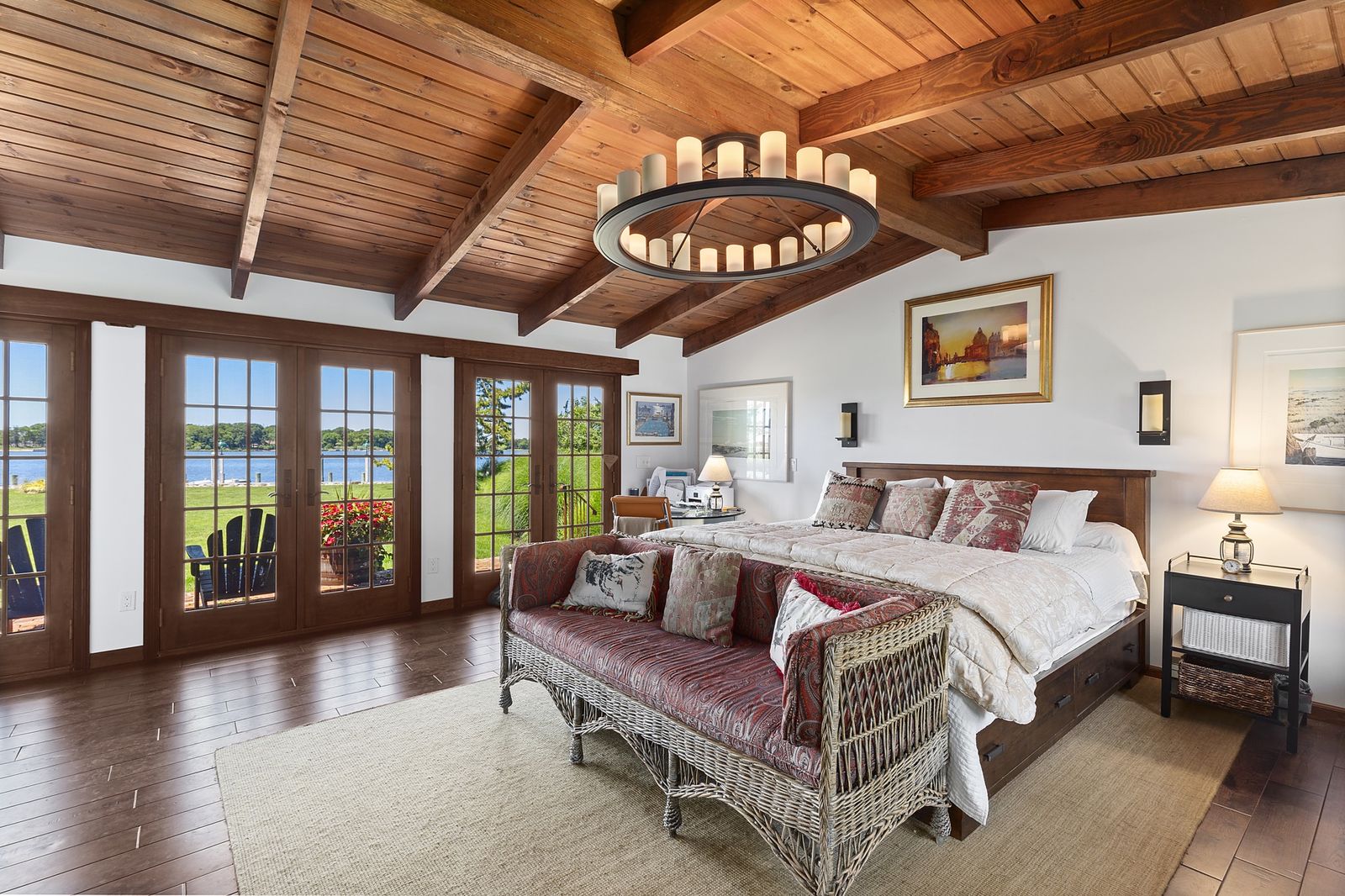 Inside Burberry's Rose Marie Bravo waterfront Long Island home | Homes ...