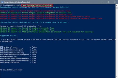 How to check if your PC is protected from the Meltdown and Spectre ...