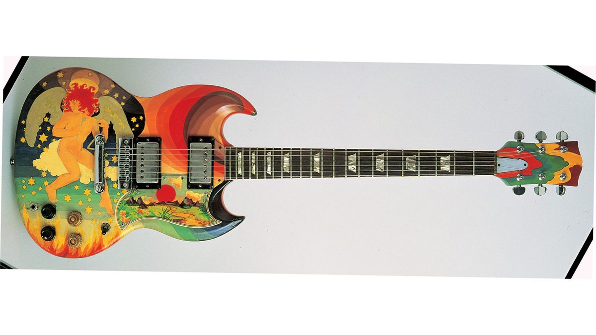 Eric Clapton's Cream Fool SG and Kurt Cobain's In Utero tour Skystang I ...