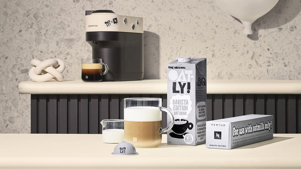 Nespresso collabs with Oatly on a coffee pod that's perfect for oat ...