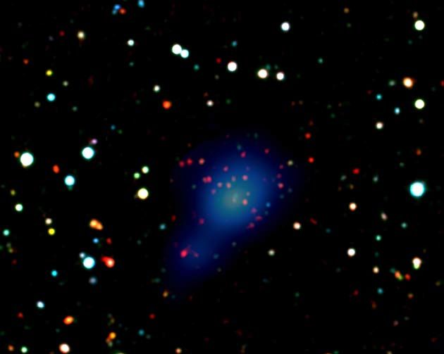 Maturity of Farthest Galaxy Cluster Surprises Astronomers | Space Maturity of Farthest Galaxy Cluster Surprises Astronomers | Space