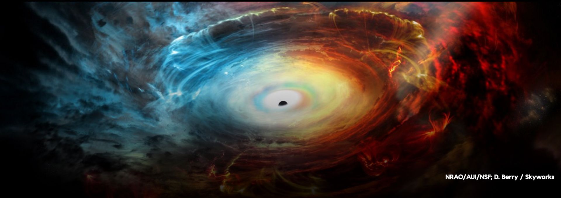 Black Hole 'Engine' Cloaks Itself in Exhaust Fumes | Space