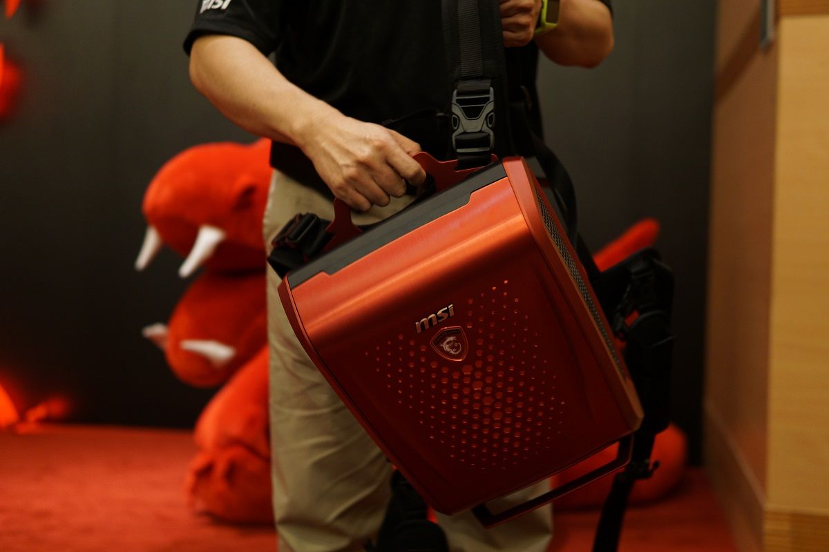 MSI Unchains You With A VR PC Backpack | Tom's Hardware