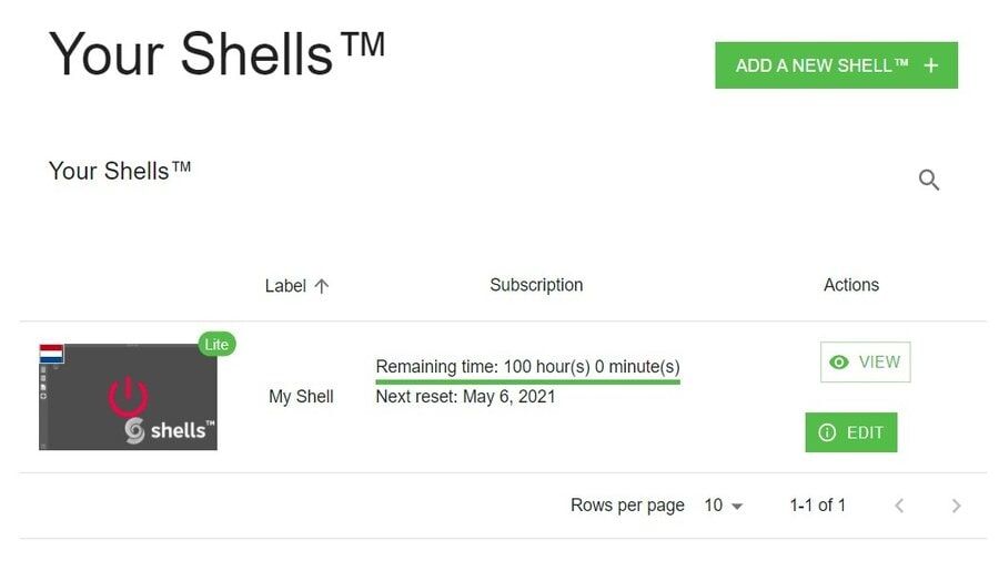 Shells.com DAAS review | TechRadar