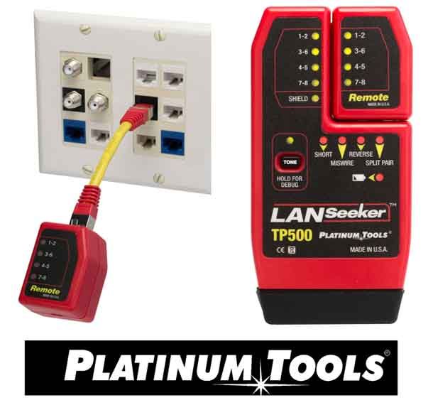 Platinum Tools® Showcases New LanSeeker™ Cable Tester at 2017 NAB Show ...