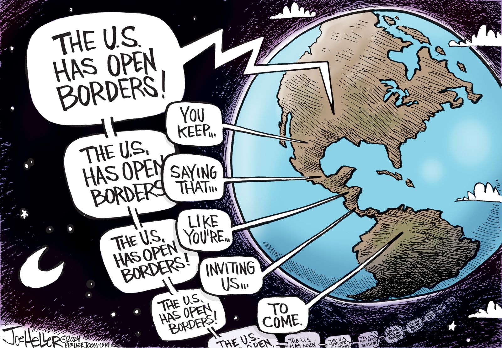 5 razor sharp cartoons about the US-Mexico border | The Week