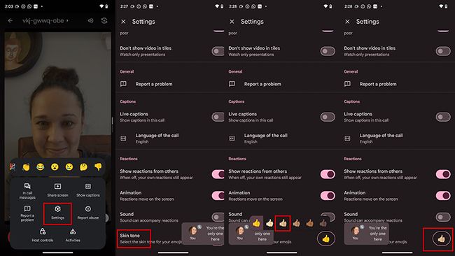 How to use in-meeting reactions in Google Meet | Android Central