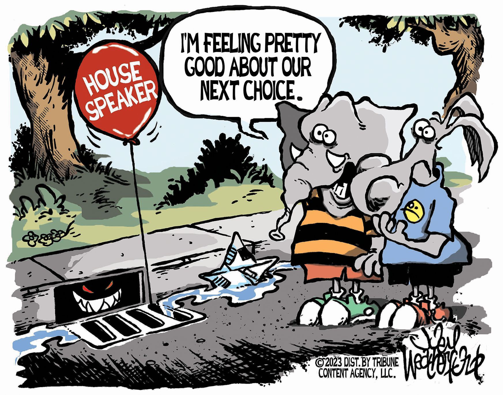 Today's political cartoons - October 18, 2023 | The Week