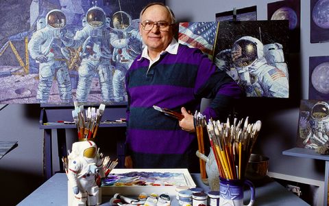 Astronaut Alan Bean Remembered: Photos of a Moonwalker-Turned-Artist ...