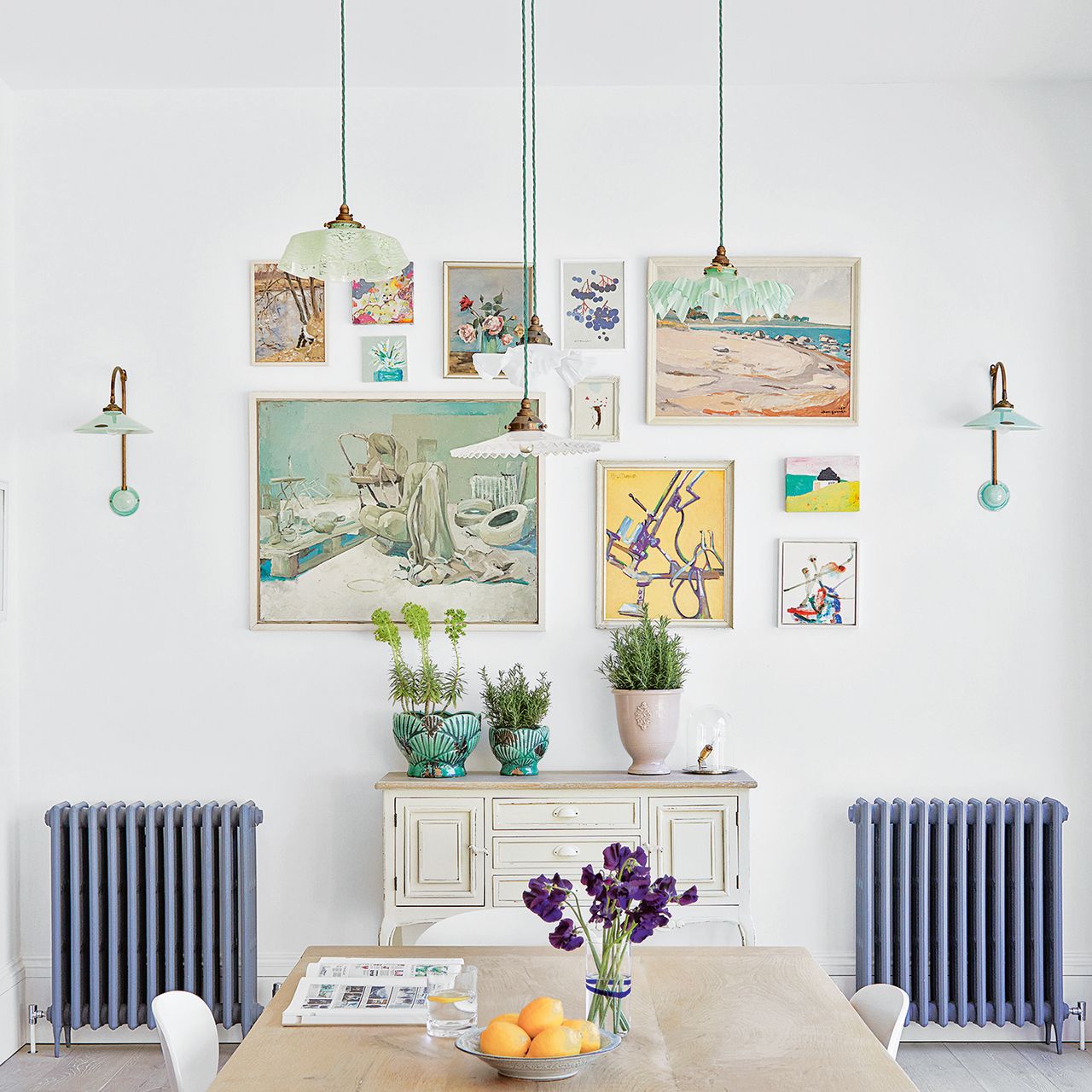 How to hang pictures on a wall simply and safely | Ideal Home