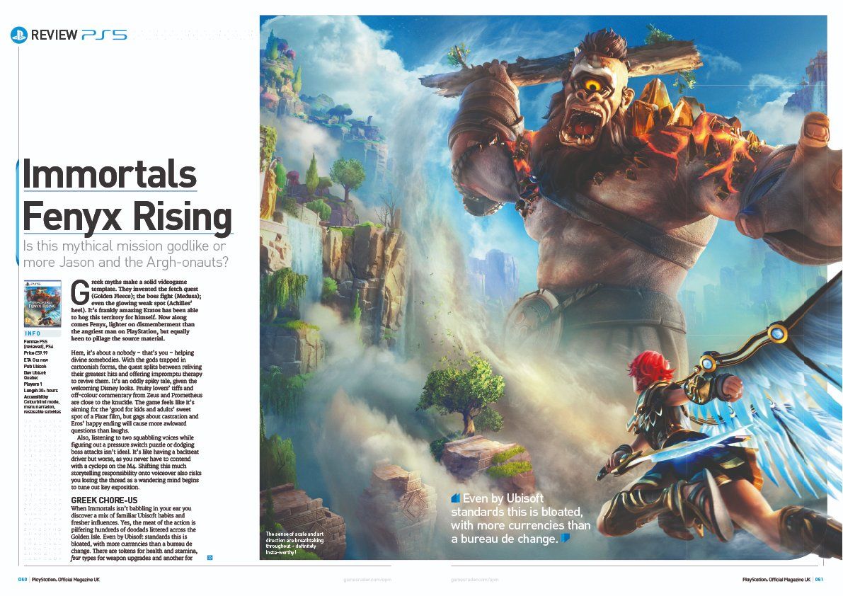 A fresh new look for Official PlayStation Magazine's reviews special ...