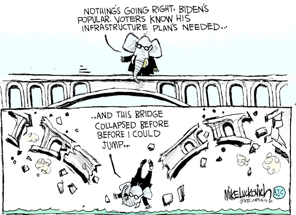 5 colossally funny cartoons about Biden's infrastructure plan | The Week