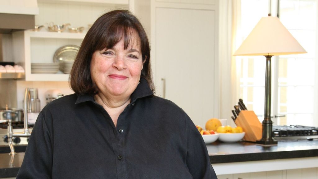 Ina Garten's bistro seating is ideal for outdoor dining | Homes and Gardens