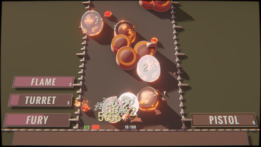 Keyboard is king in this game where you have to type words to do ...