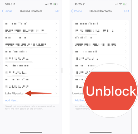 How to remove someone from the blocked list on your iPhone or iPad | iMore