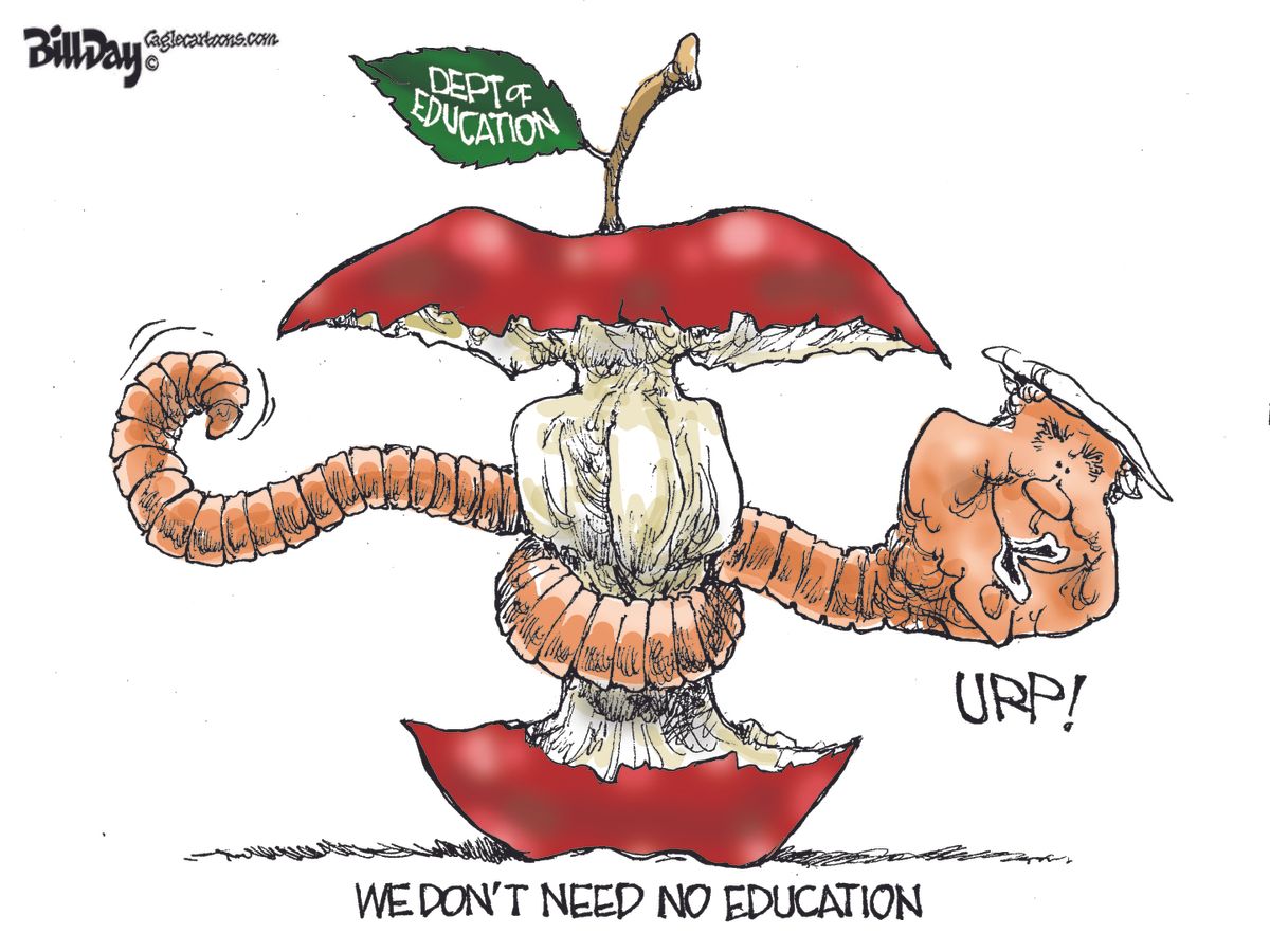 5 hilariously cutting cartoons about the Department of Education | The Week