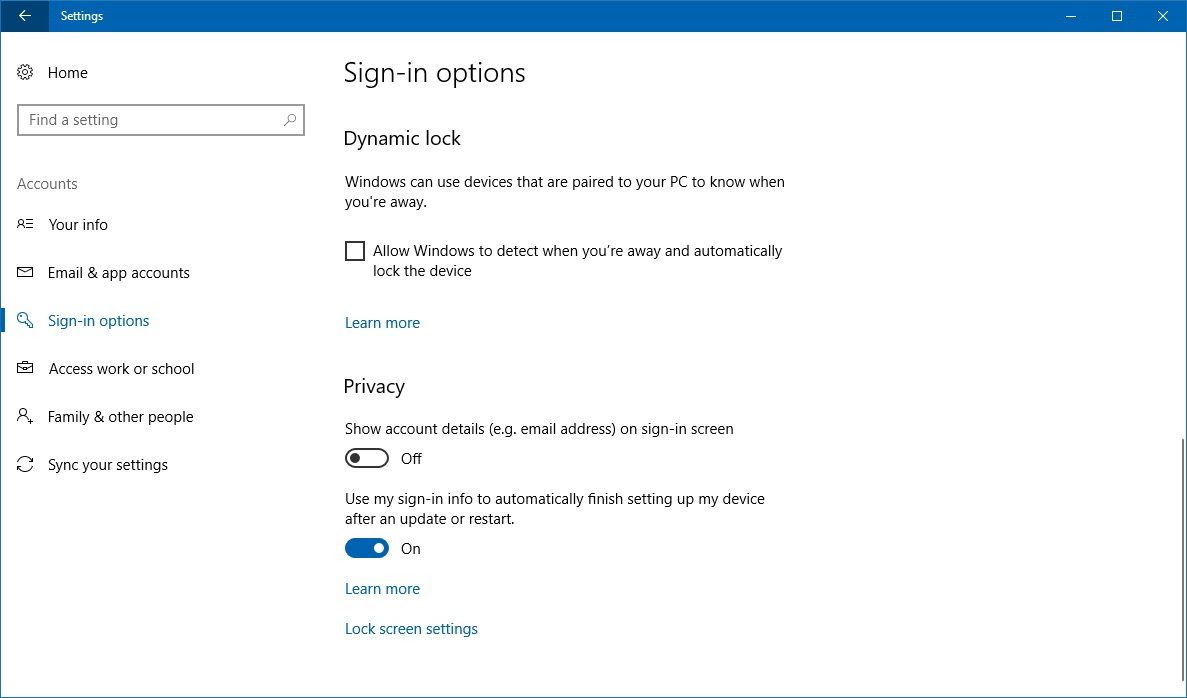 What's new with the Settings app in the Windows 10 Fall Creators Update ...