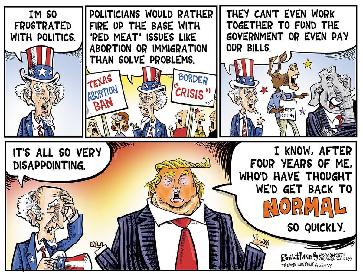 Back to normal | The Week