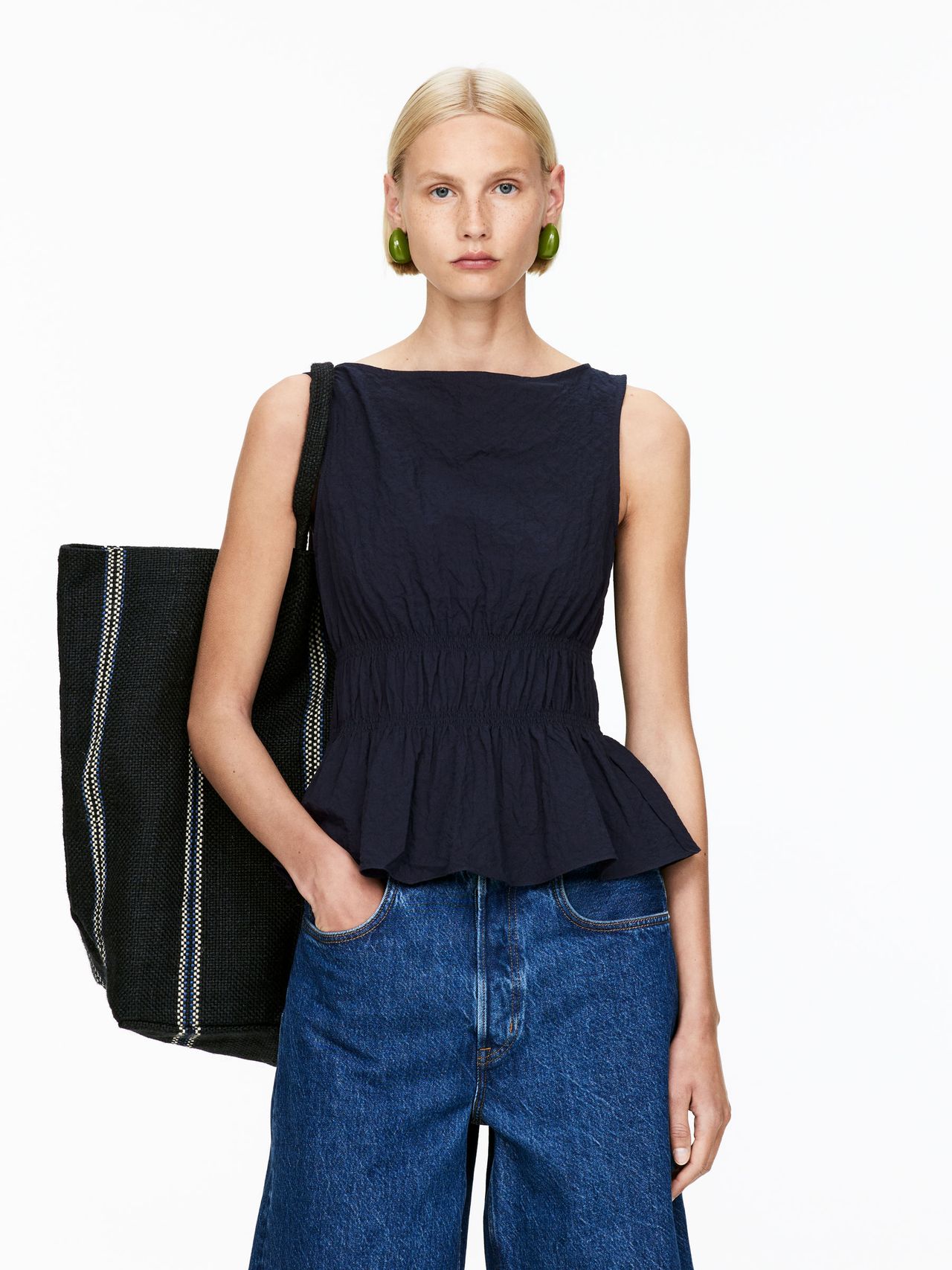 The Peplum Top Is Back—Here's How to Wear it in 2025 | Marie Claire UK