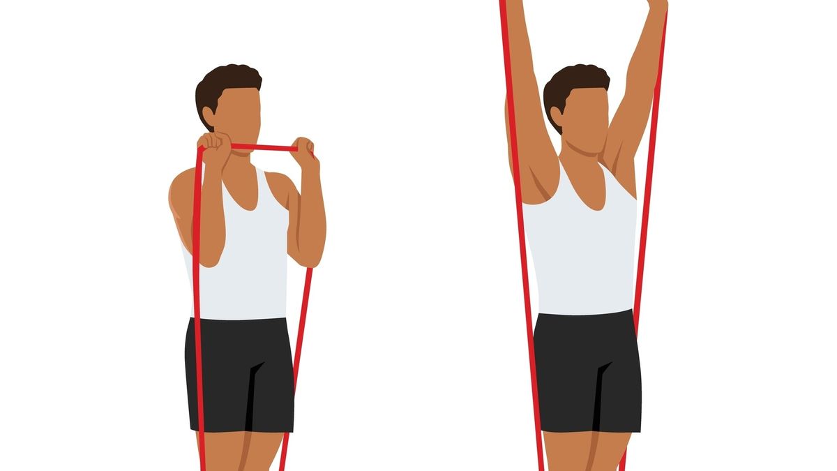 5 upper body strength exercises for beginners using just one resistance ...