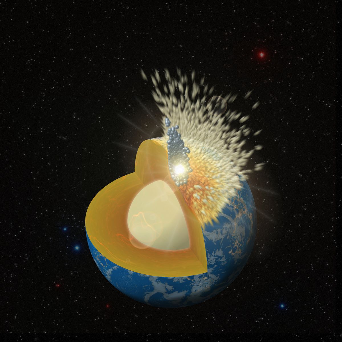 Early Earth Took a Heavy Beating After the Moon Was Formed | Space