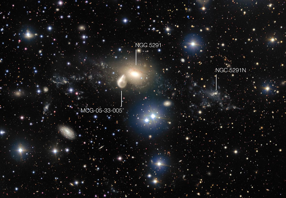 Mysterious Galactic Crash Remnants Glow In New Views (Video) | Space