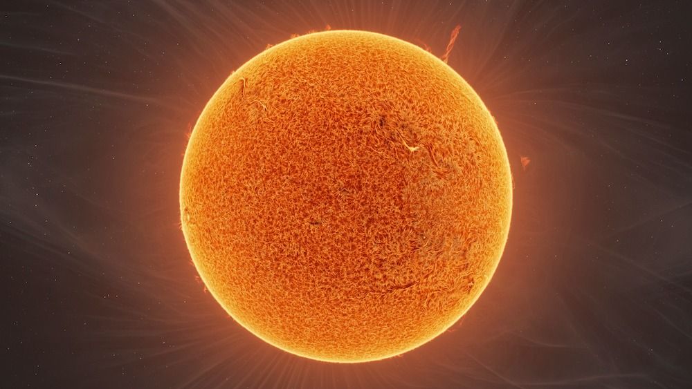 Sun's fiery surface revealed in amazing composite of 90,000 images ...