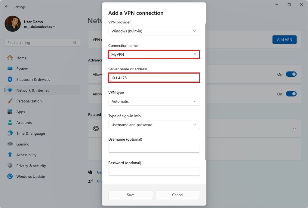 Set up a VPN connection on Windows 11 | Windows Central