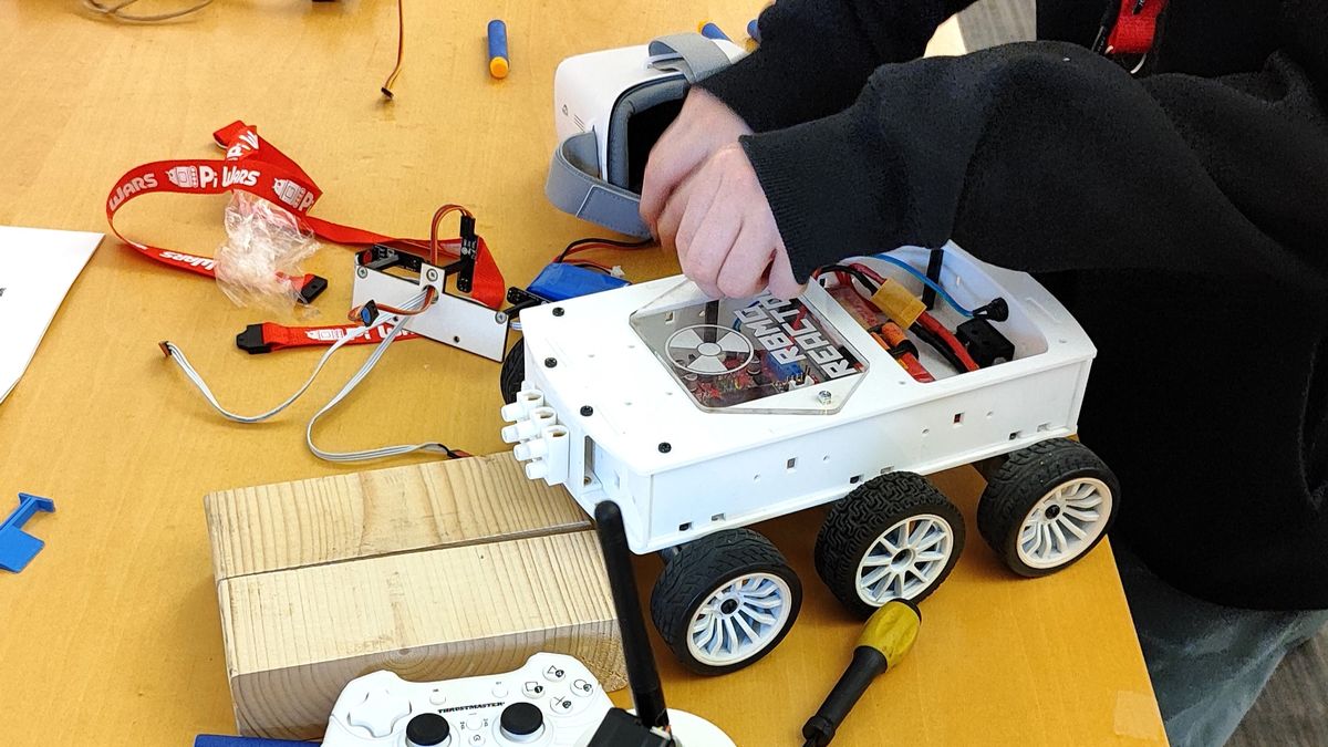 Flaming bots and NERF shooters: Pi Wars brings together the best ...