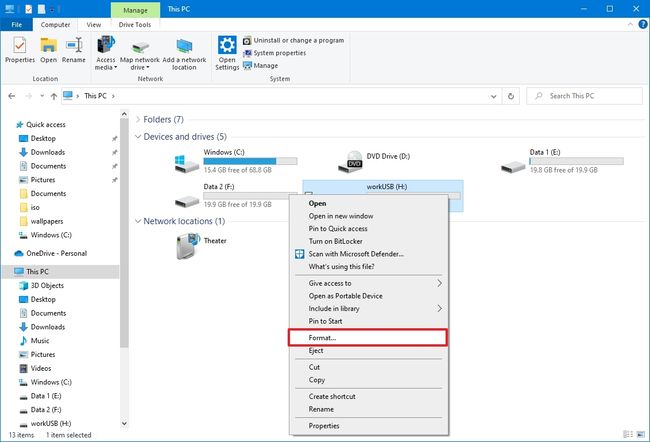 How to format a USB flash drive on Windows 10 | Windows Central