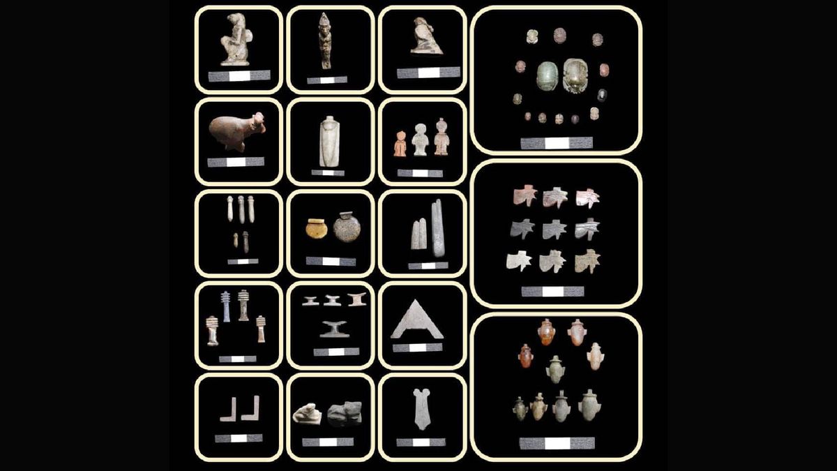 Stunning ancient Egyptian artifacts discovered in more than 60 burials ...