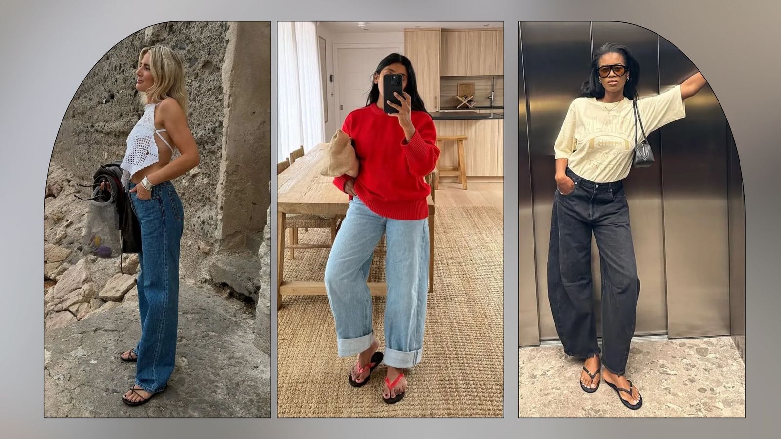 The Best Sandals to Wear With Jeans, According to a Fashion Editor ...