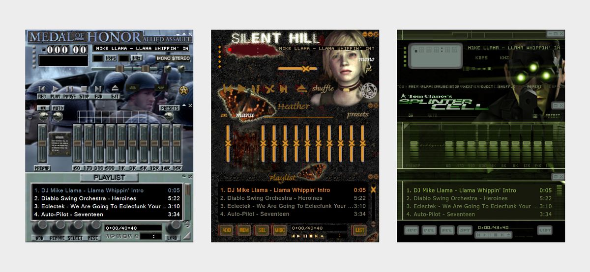 These old gaming Winamp skins are both incredibly badass and a ...