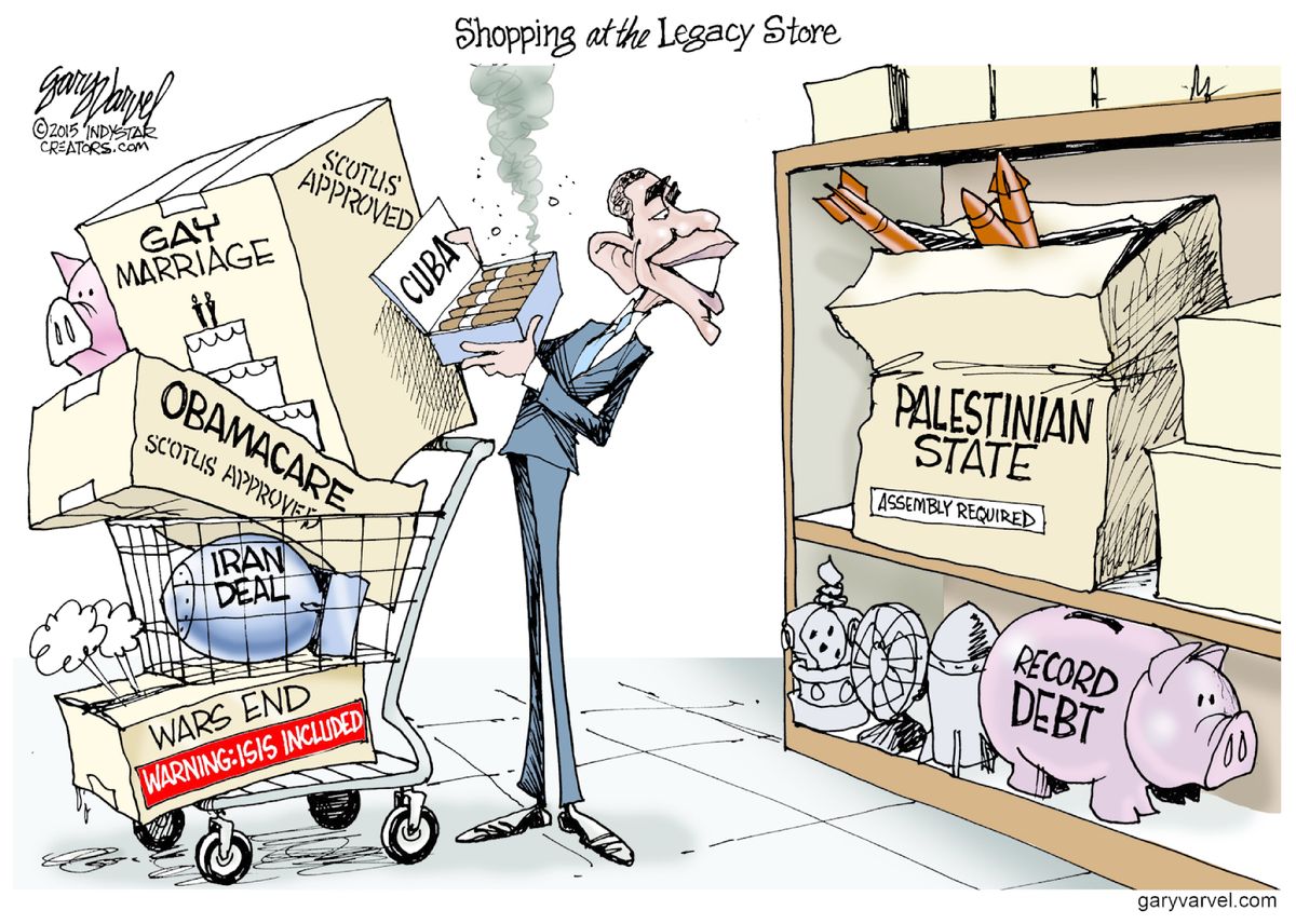 Obama cartoon Foreign Policy | The Week