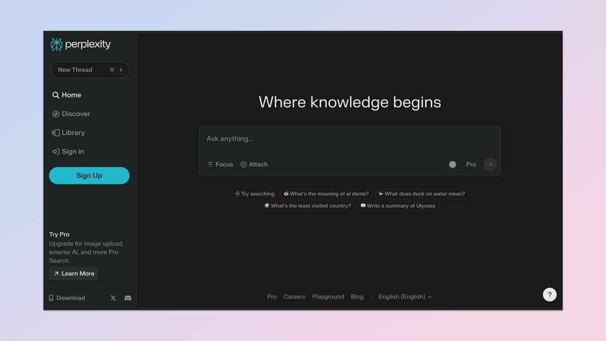 Perplexity is taking on Google in AI Search — what you need to know | Tom's Guide