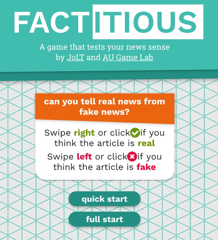 Factitious is a Breakthrough Tool for Assessing Student Online Literacy ...